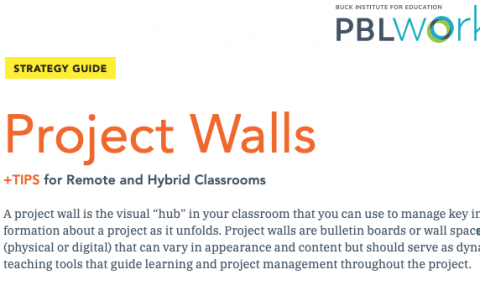 Project Walls | MyPBLWorks